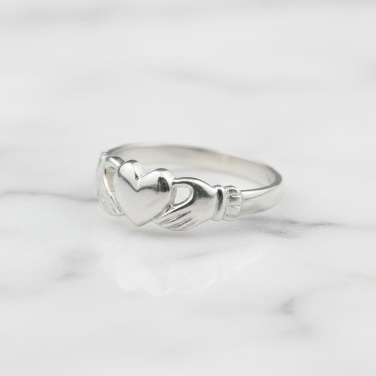 Claddagh ring without crown. – Irish Jewelry Design